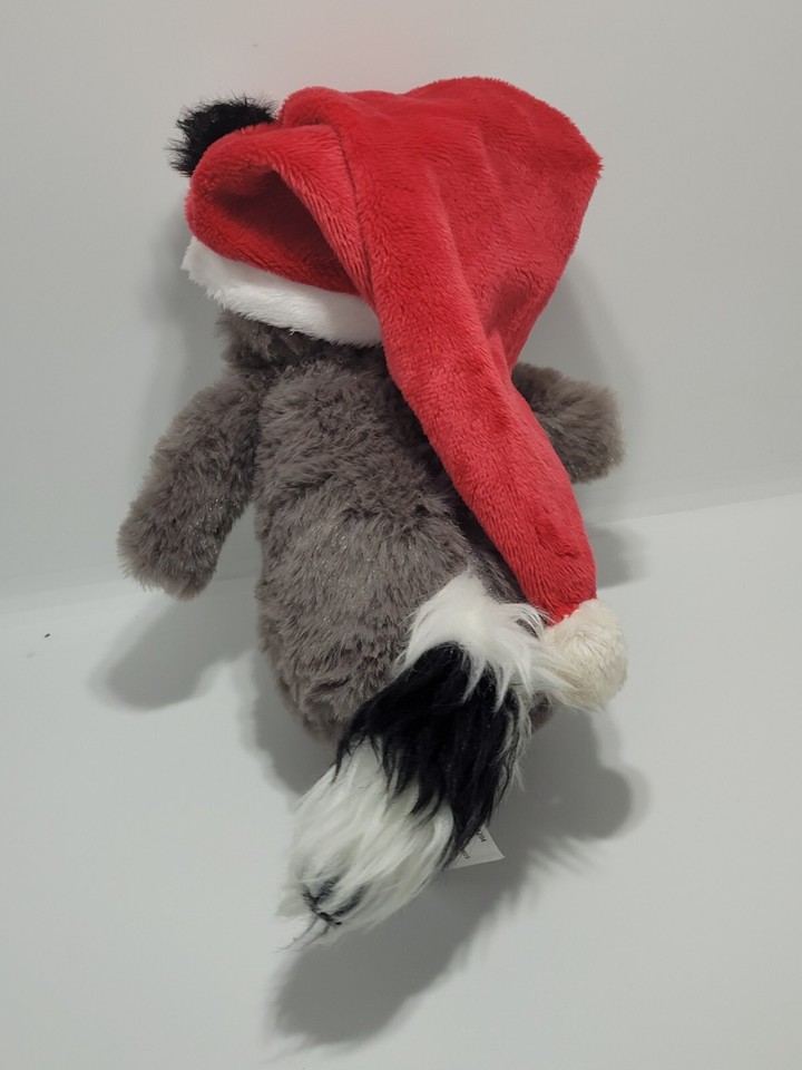 Lidl Rodney the Raccoon Christmas Advert Plush 8" Cuddly Soft Toy Teddy ...