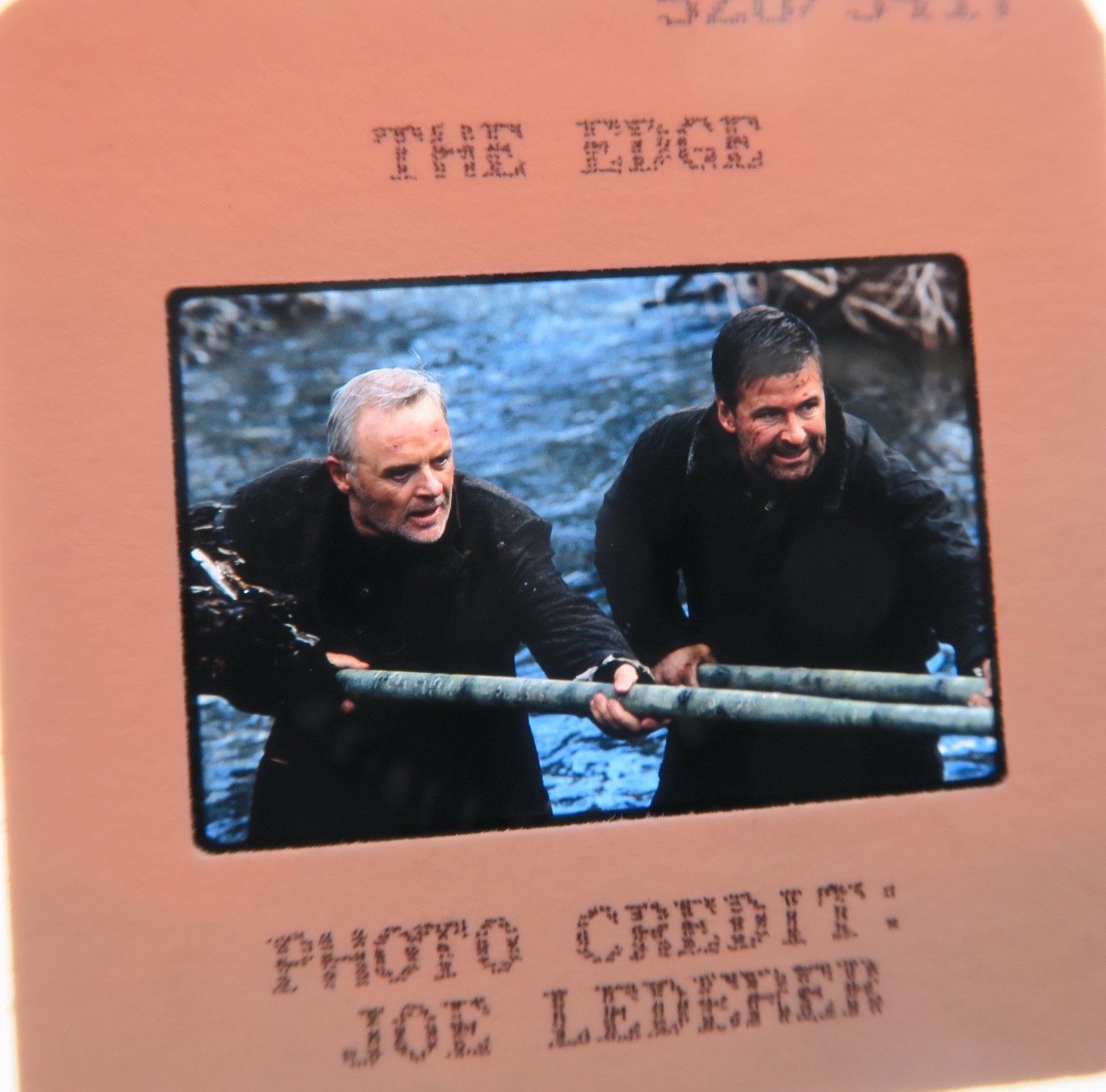 THE EDGE CAST JULIE BROWN Jennifer Aniston Edd Hall Wayne Knight SLIDE ...