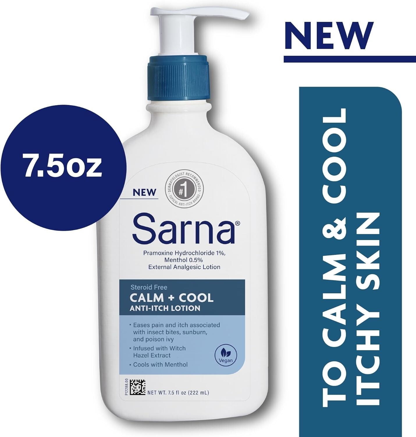 Sarna Calm + Cool Anti-Itch Lotion 7.5-OZ Bottle | eBay