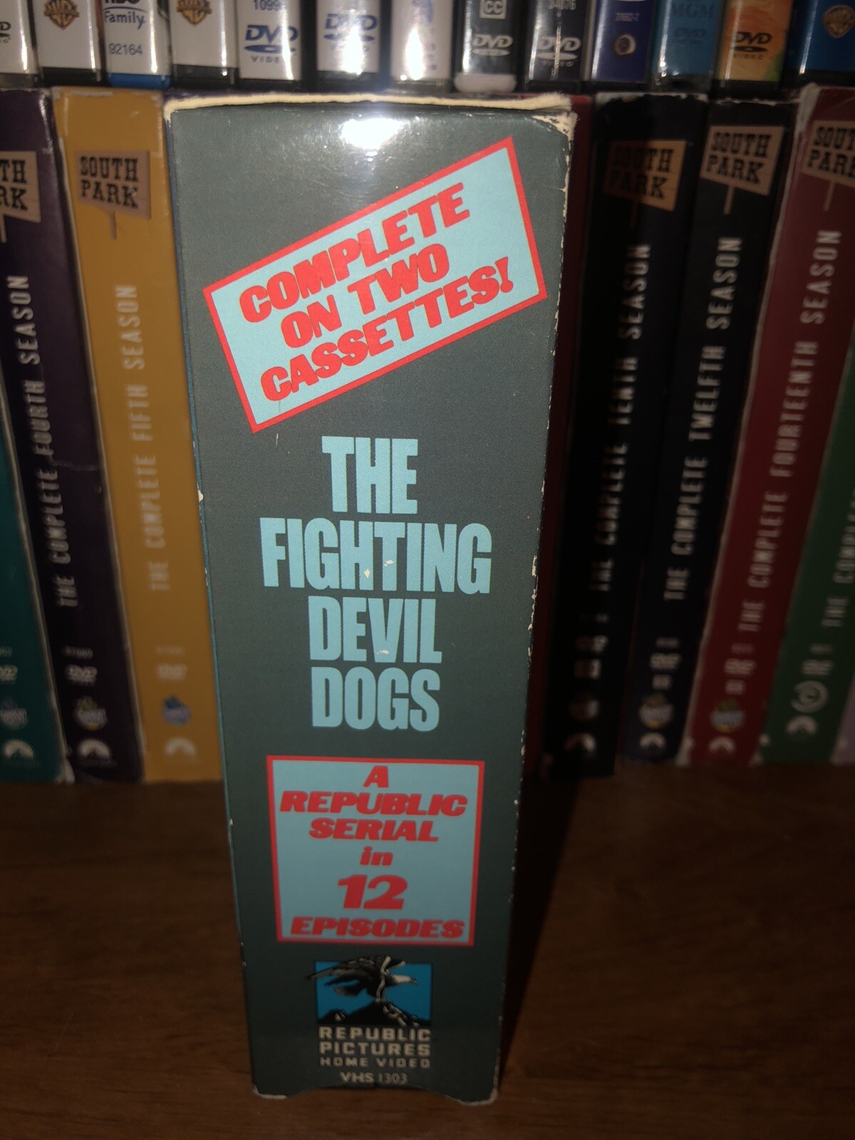 THE FIGHTING DEVIL DOGS-1938 CLASSIC HORROR MOVIE VHS 2x CASSETTE SET ...