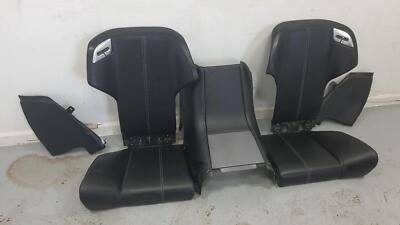 2005-2012 ASTON MARTIN DB9 Rear Seat (black leather) 05 06 07 08 09 10 ...