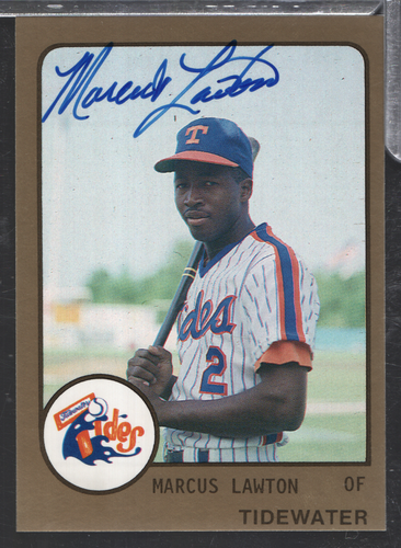 Marcus Lawton Tides Autographed 1988 ProCards #1591 w/COA 021224NPCD521 ...