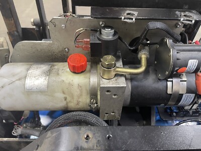 Big Joe Fork Electric Pallet Jack Lift hydraulic pump & reservoir ...