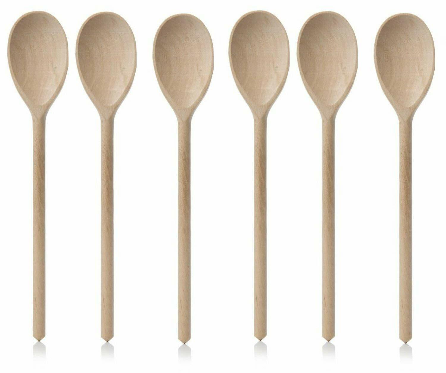 Apollo 12-Inch Wooden Spoon for Beech Cooking/Baking Kitchen for sale ...