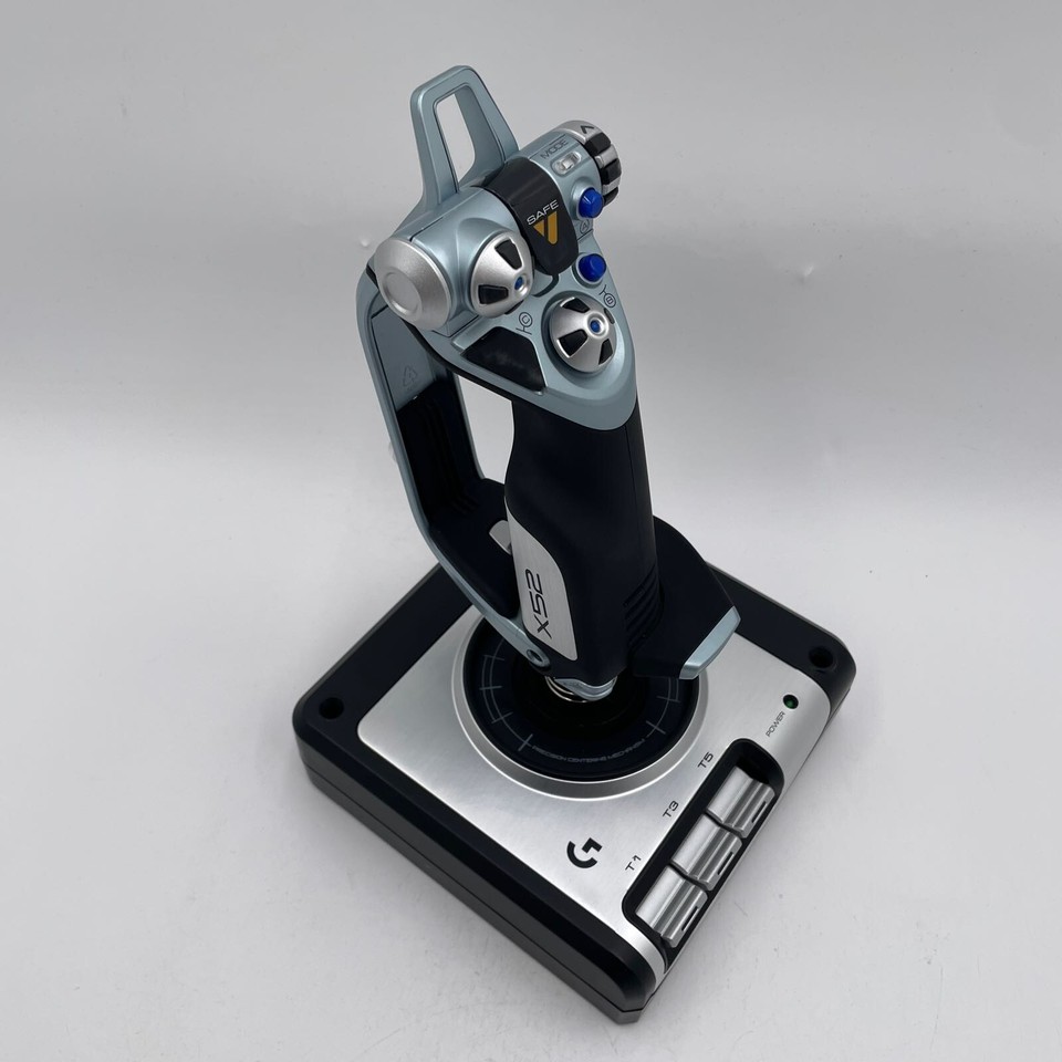 Logitech G X52 Hotas Flight Control System Black-White 726597352352| eBay