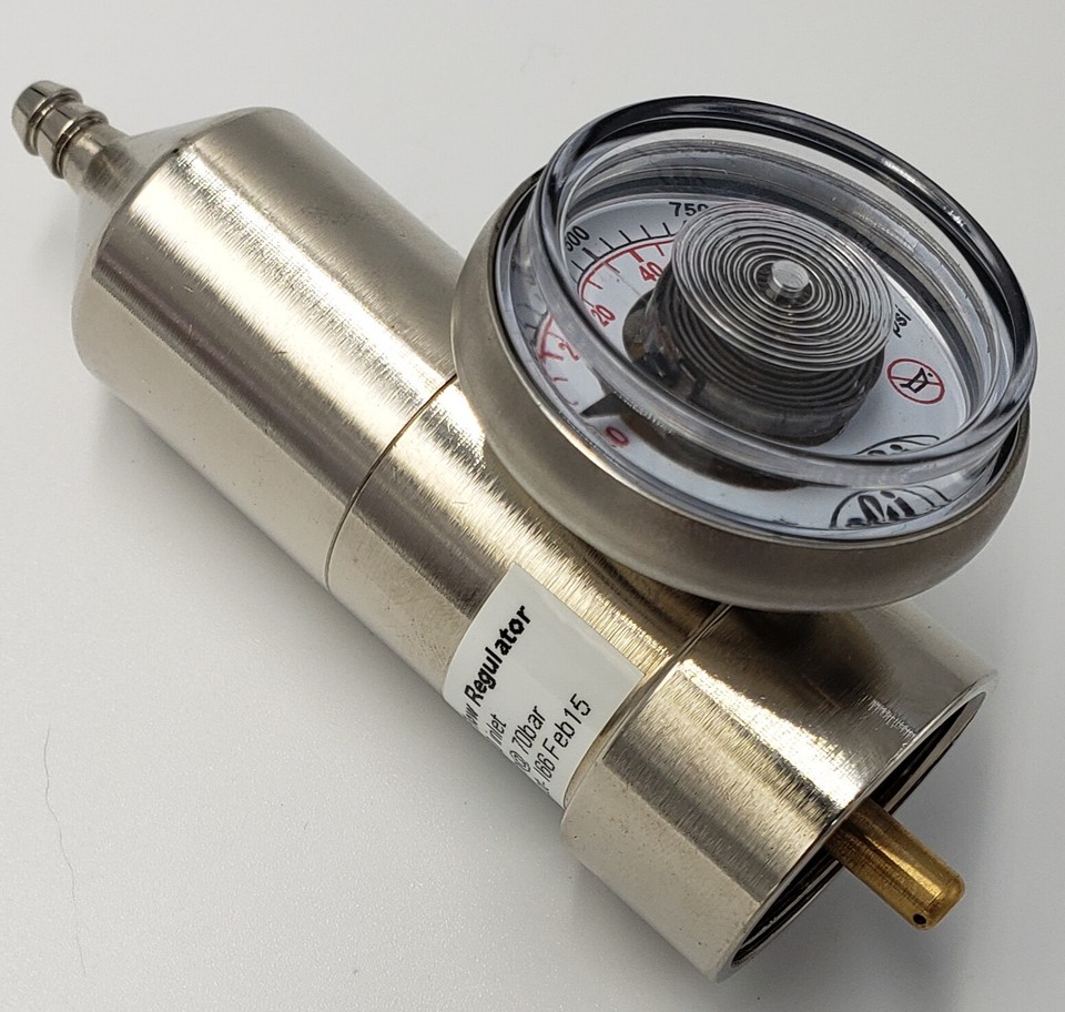 0.5LPM Fixed Flow Calibration Gas Regulator CGA 600 | eBay