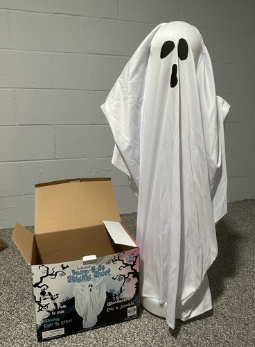3 Foot Tall Animated Bump-N-Go Ghost, Moves Sings, Light Up w Box 2012 ...