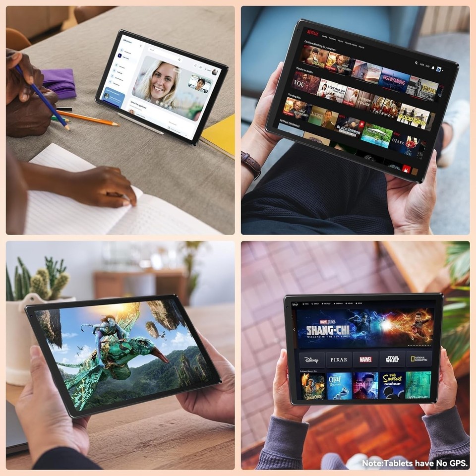URAO Tablet,10.1 Android Tablet with Octa-core Processor 24GB RAM 128GB ...