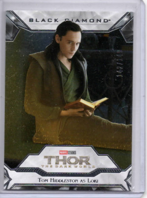 2021 Marvel Black Diamond Thor 142/149 Tom Hiddleston as Loki card | eBay