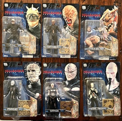 Hellraiser Series 1 & 2 Chatterer Pinhead Angelique + Action Figure ...