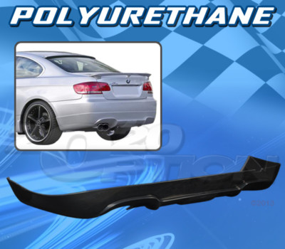 A STYLE PU POLYURETHANE REAR BUMPER LIP BODY KIT FOR 07-10 BMW E92 3 ...