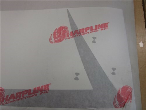 MISTY HARBOR SHARPLINE STARBOARD ACCENT DECAL 102" X 11" SILVER MARINE ...