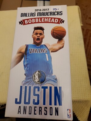 Dallas Mavericks Bobblehead Justin Anderson #1 NBA Basketball ...