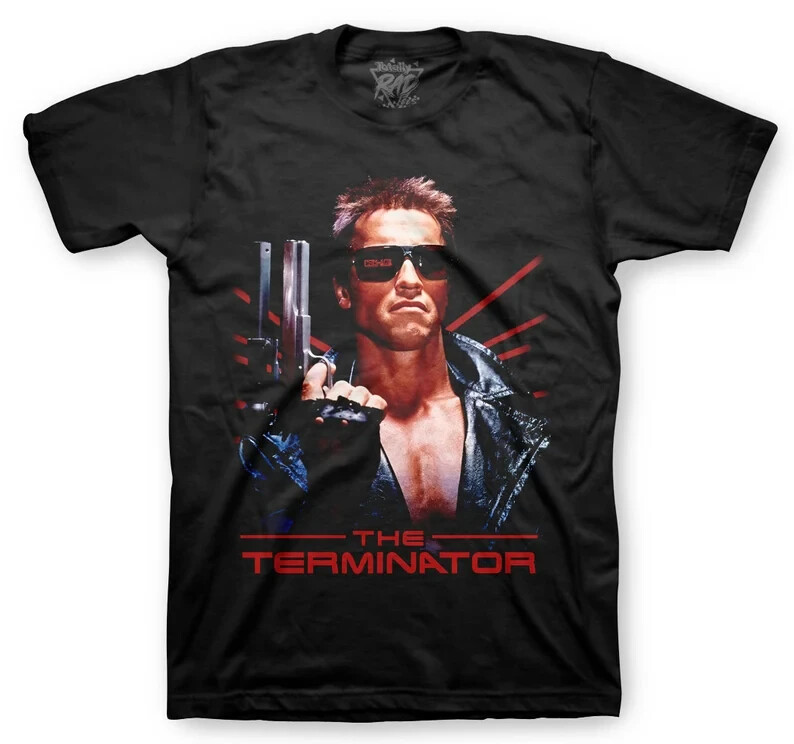 Terminator Shirt Graphic Movie Classic Retro Vntg Graphic Design T ...