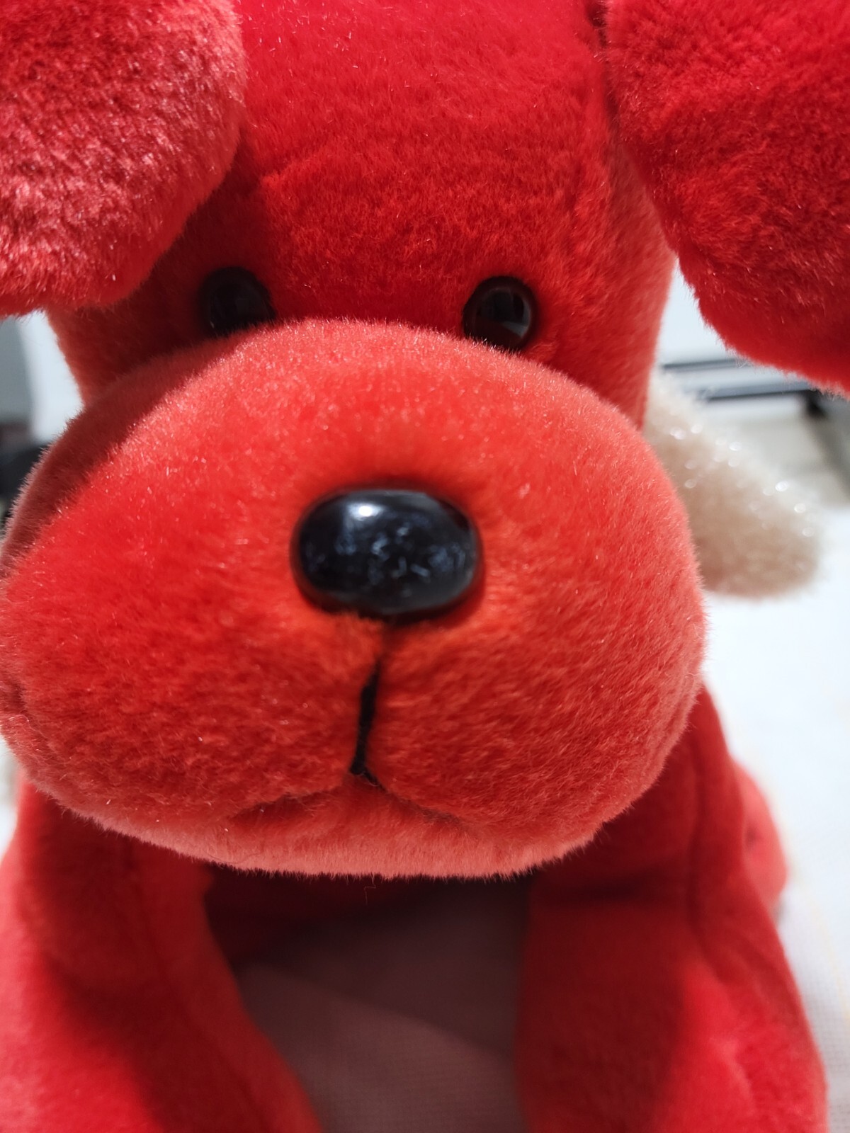 Paw Pals Collection Red Ruff Plush Dog with Angel Wings and Halo ...