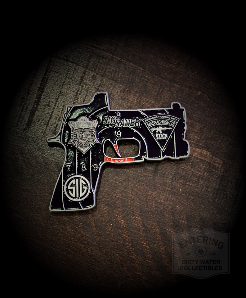 Massachusetts State Police Firearms Training Unit Coin | eBay