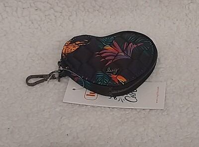 Lug Heart Coin Pouch LE (Luxe Leopard Black) NWT | eBay