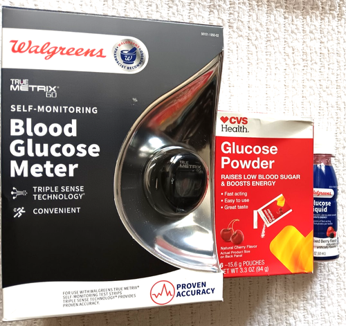 Blood Glucose Meter Self Monitoring Mixed Berry Liquid 8/2025 9/2025 3/ ...