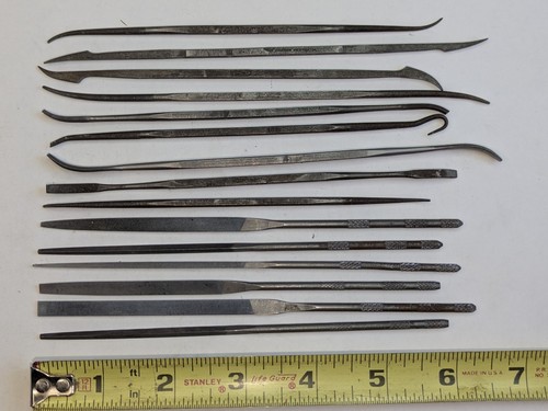 Vintage Die Sinker Rifflers and files / used some brand names | eBay