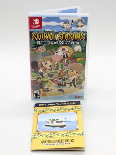 NINTENDO Switch STORY OF SEASONS PIONEERS OF OLIVE TOWN Game (EC1040512 ...