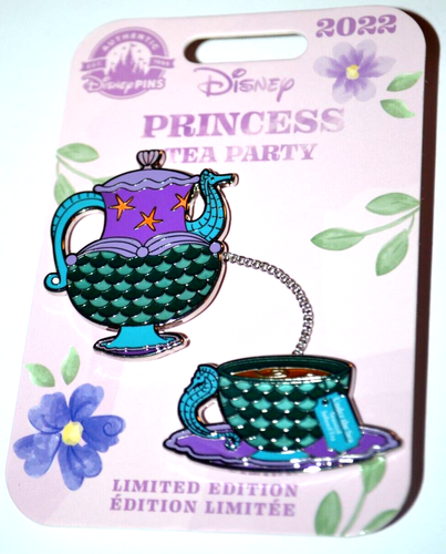 Ariel Under The Sea Seaweed Infused Tea Princess Tea Party Disney Pin ...