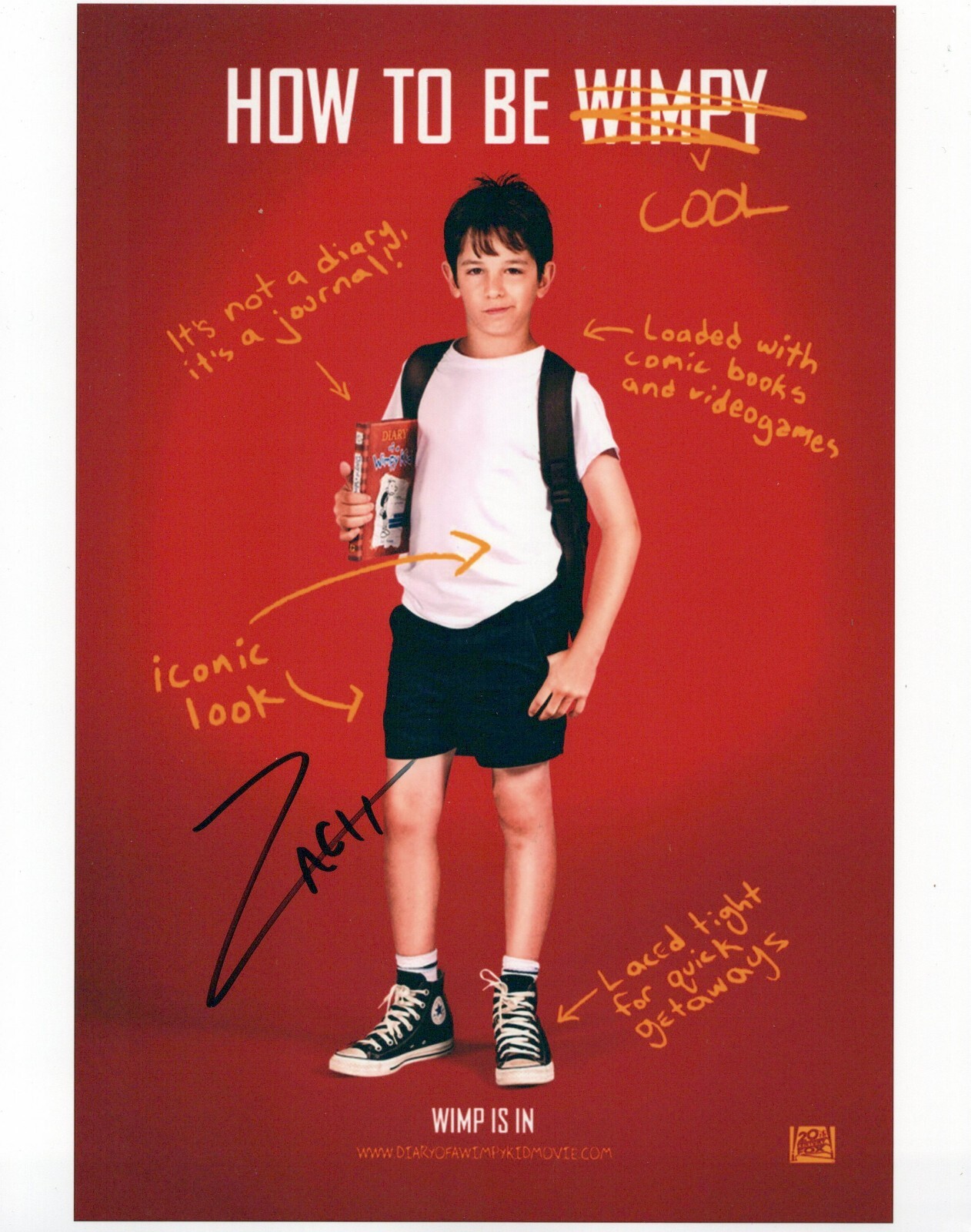 Zachary Gordon Diary Of A Wimpy Kid 4