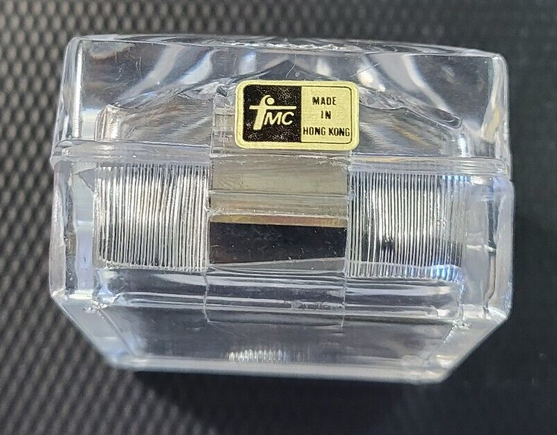 Presentation Jewelry Ring Necklace Box Faceted Acrylic Lucite FMC Hong ...