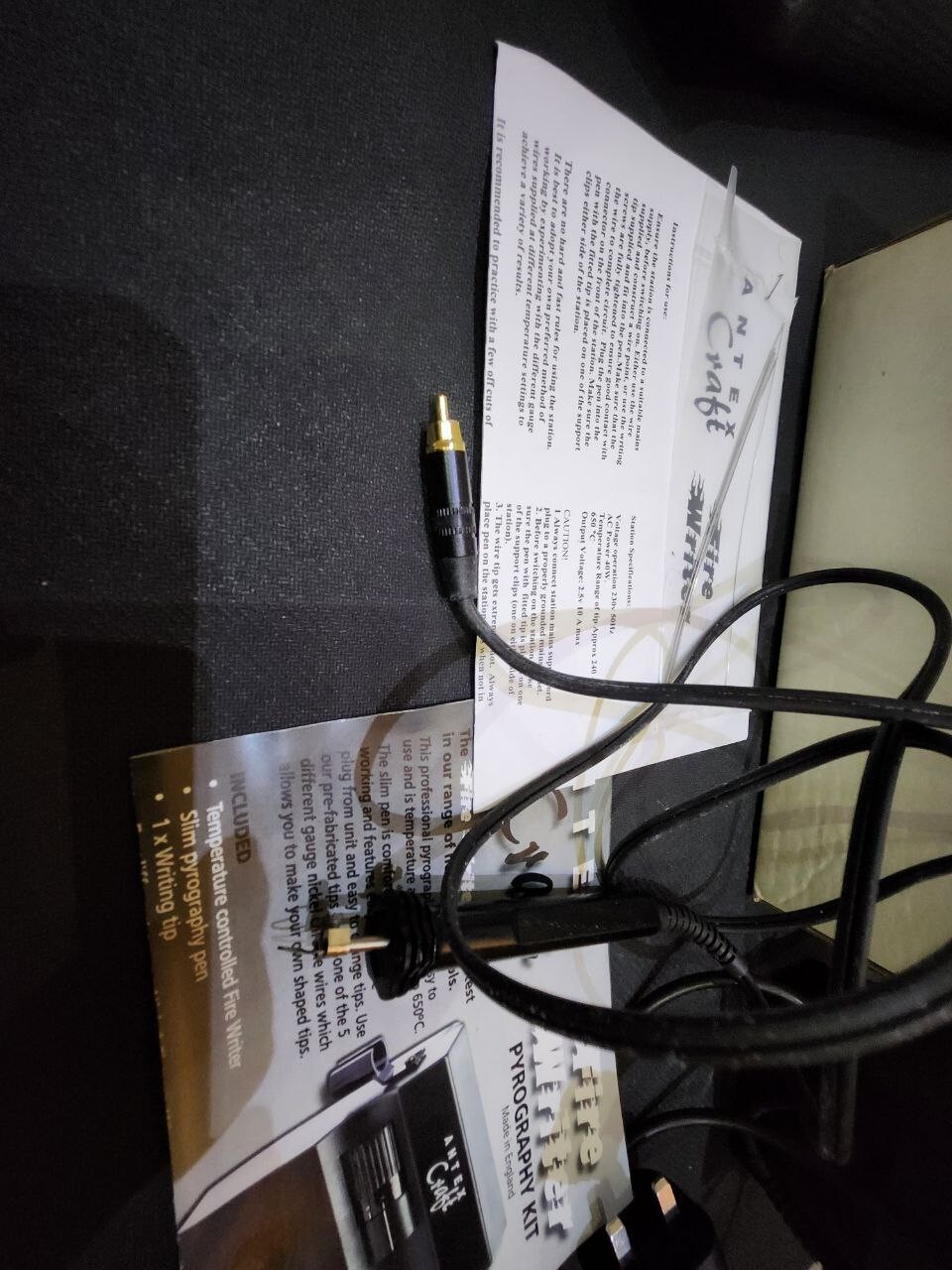 ANTEX FIRE WRITER PYROGRAPHY KIT - 230V | eBay UK