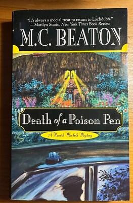 M.C. Beaton, Death of a Poison Pen, Mystery, Paperback, New, Ex ...