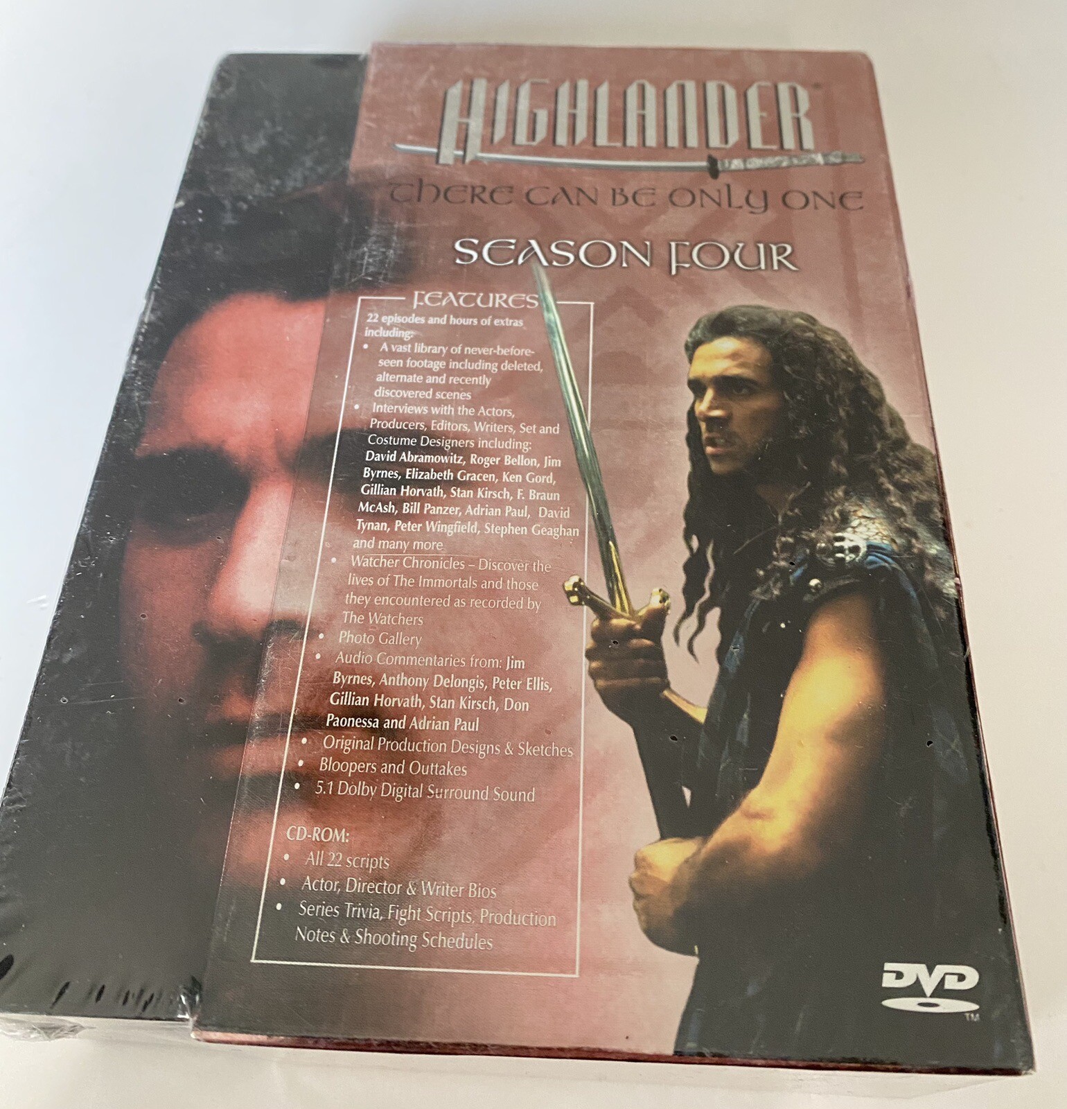 Highlander: The Series - Season Four (DVD, 2004, 9-Disc Set) for sale ...