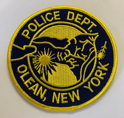 OLEAN NY NEW YORK PD CLOTH PATCH | eBay