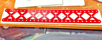 1 PC NEW A C Gilbert Erector "BJ" ~12 " inch LONG - WIDE Girder QUALITY ...