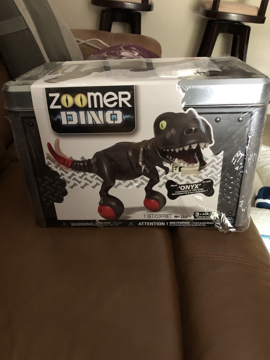 Zoomer Dino Onyx Spin Master Interactive Robotic Dinosaur Zoomer Deals