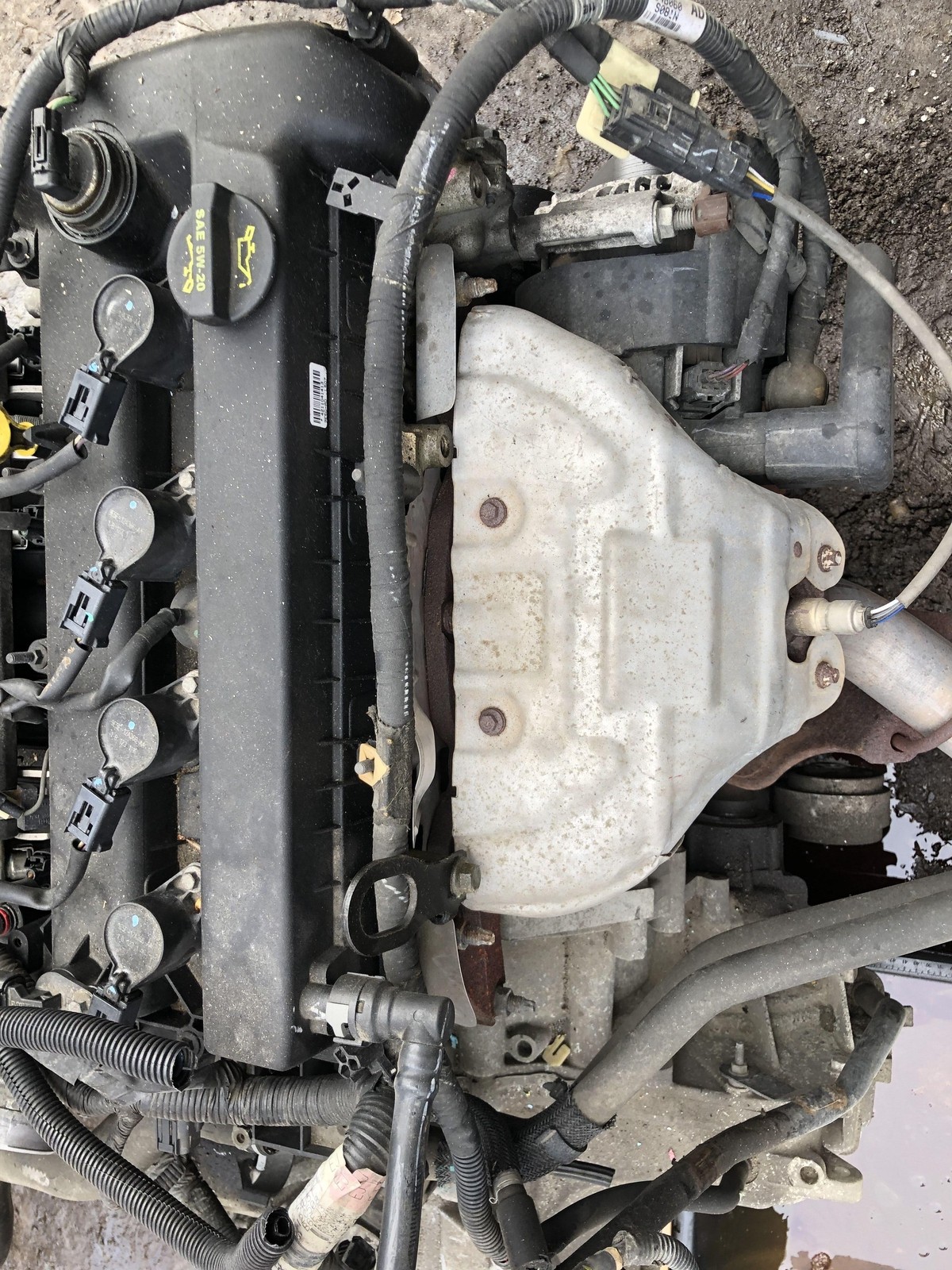 2010-2012 Ford Fusion 2.5L VIN A (8th digit) Engine Assembly Tested ...