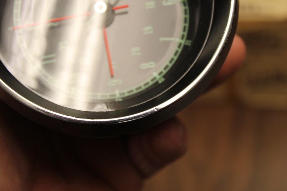 NOS 1965-1967 C2 Corvette Original Borg Dash Clock GM # 3863740 | eBay