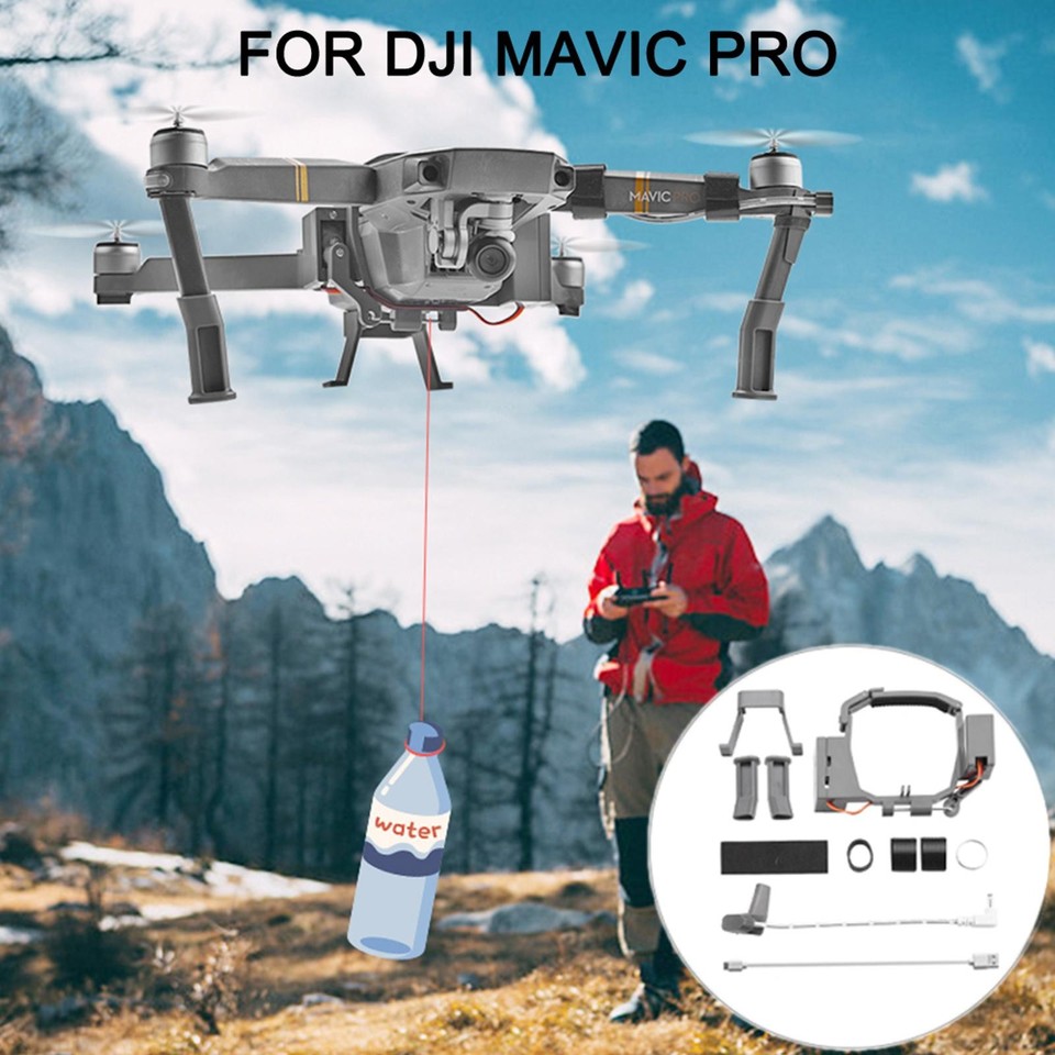 Air Thrower Gift Delivery Dropping System For DJI Mavic Pro RC Drone ...