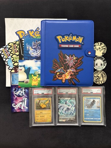 Pokemon TCG Kids Starter Collection Lot - PSA Slabs, Binder Collection ...