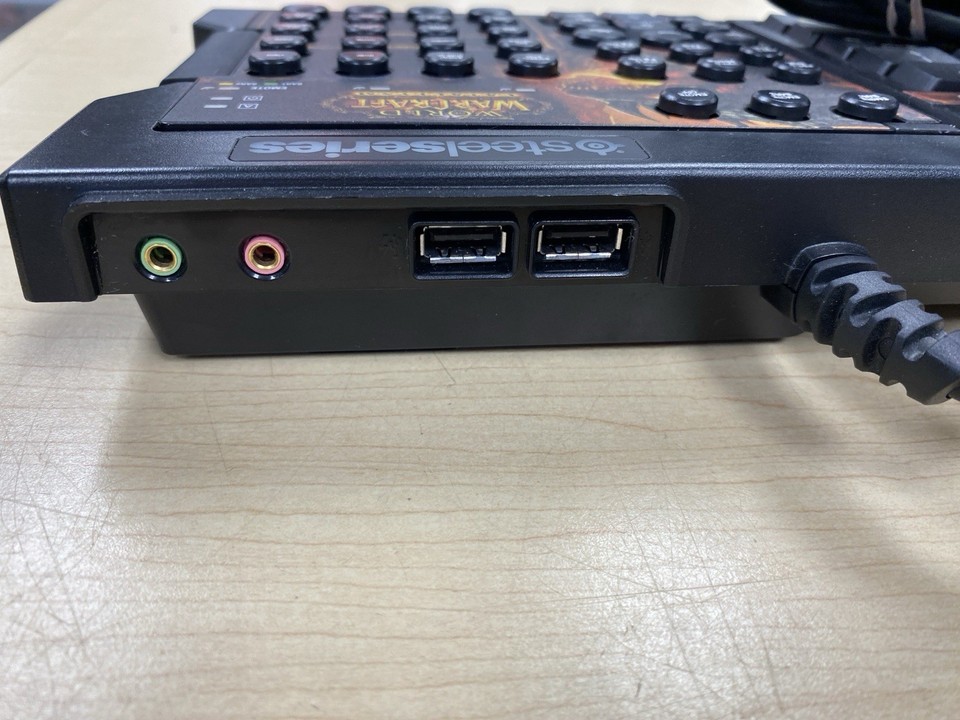 Steelseries Shift World Of Warcraft Cataclysm Keyboard * AS IS | eBay