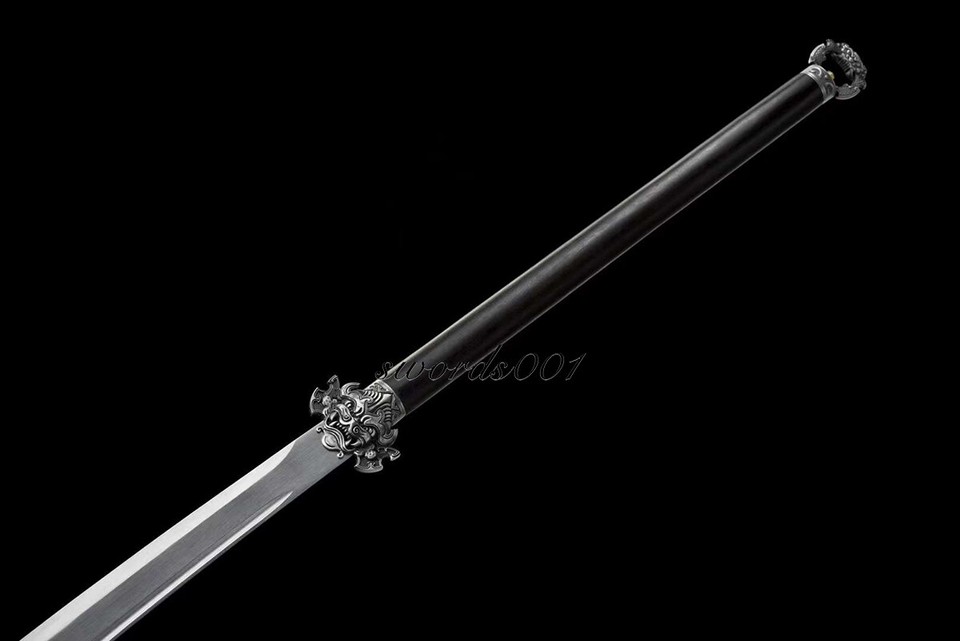 Chinese Kung Fu Treasured Sword Dao Carbon Steel Sharp Knight ...