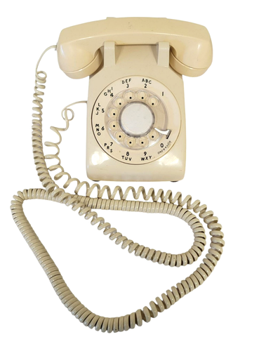 Vintage Western Electric Model 500 Beige 4-62 Rotary Dial Telephone. | eBay