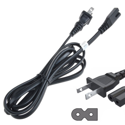 Pkpower 6ft US AC Polarized Power Cord Cable for SANSUI HDLCD4050 ...