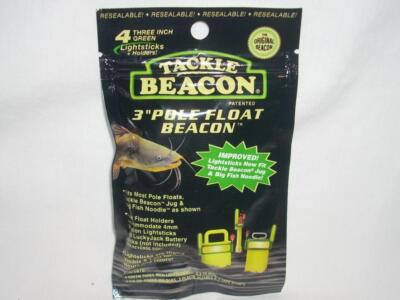 Rod-N-Bobbs Tackle Beacon 3" Pole Float Beacon Lightsticks and Holders ...