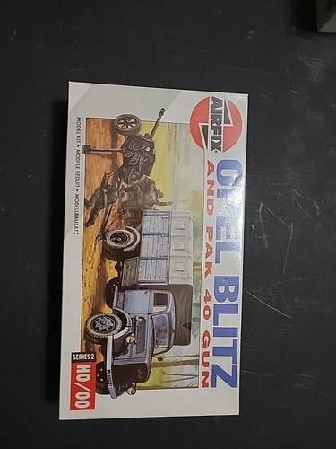 AIRFIX HO/OO scale Model Kits, Made In France - OPEL BLITZ AND PAK 40 ...
