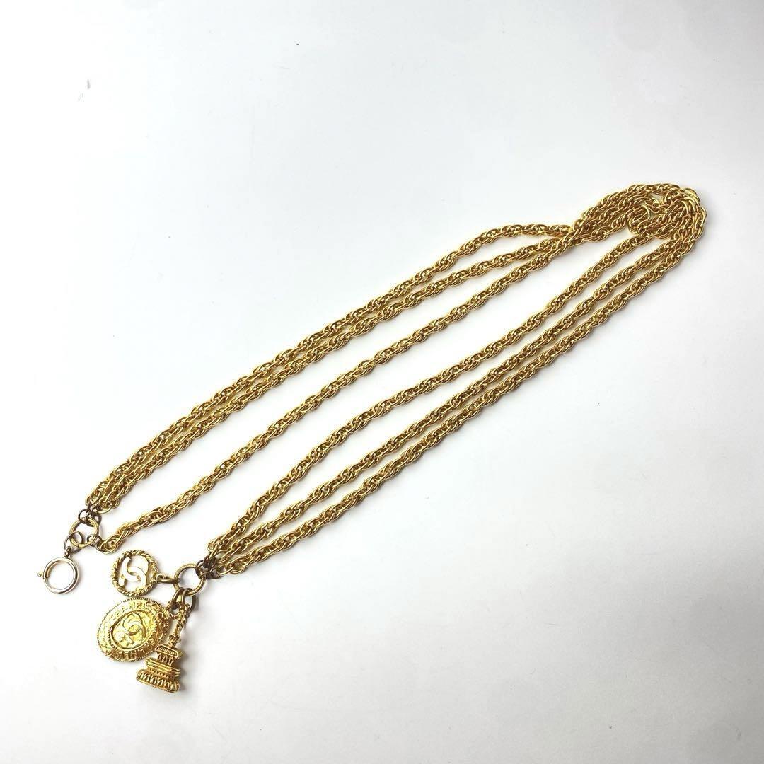 Chanel Vintage 3 Types Coco Mark Chain Belt - Gem