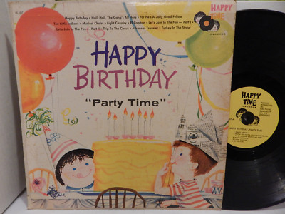 Happy Birthday Party Time Happy Time Records Musical Chairs Childrens ...