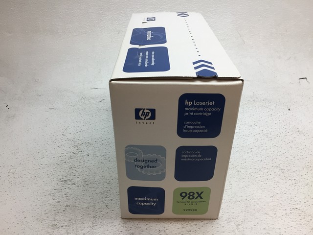 HP 98X (92298X) Black Toner cartridge for sale online | eBay