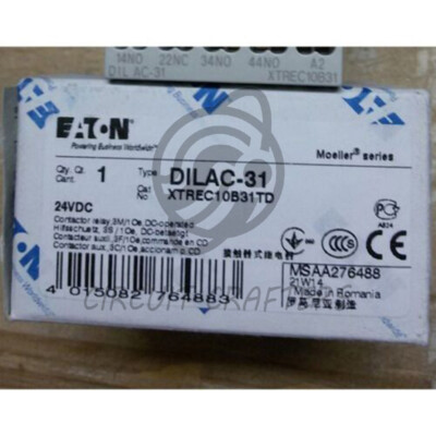 1PCS New in box EATON MOELLER DILAC-31 24VDC | eBay