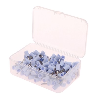 100Pcs/box Dental Prophy Cup Rubber Polish Brush Polishing Tooth Latch ...