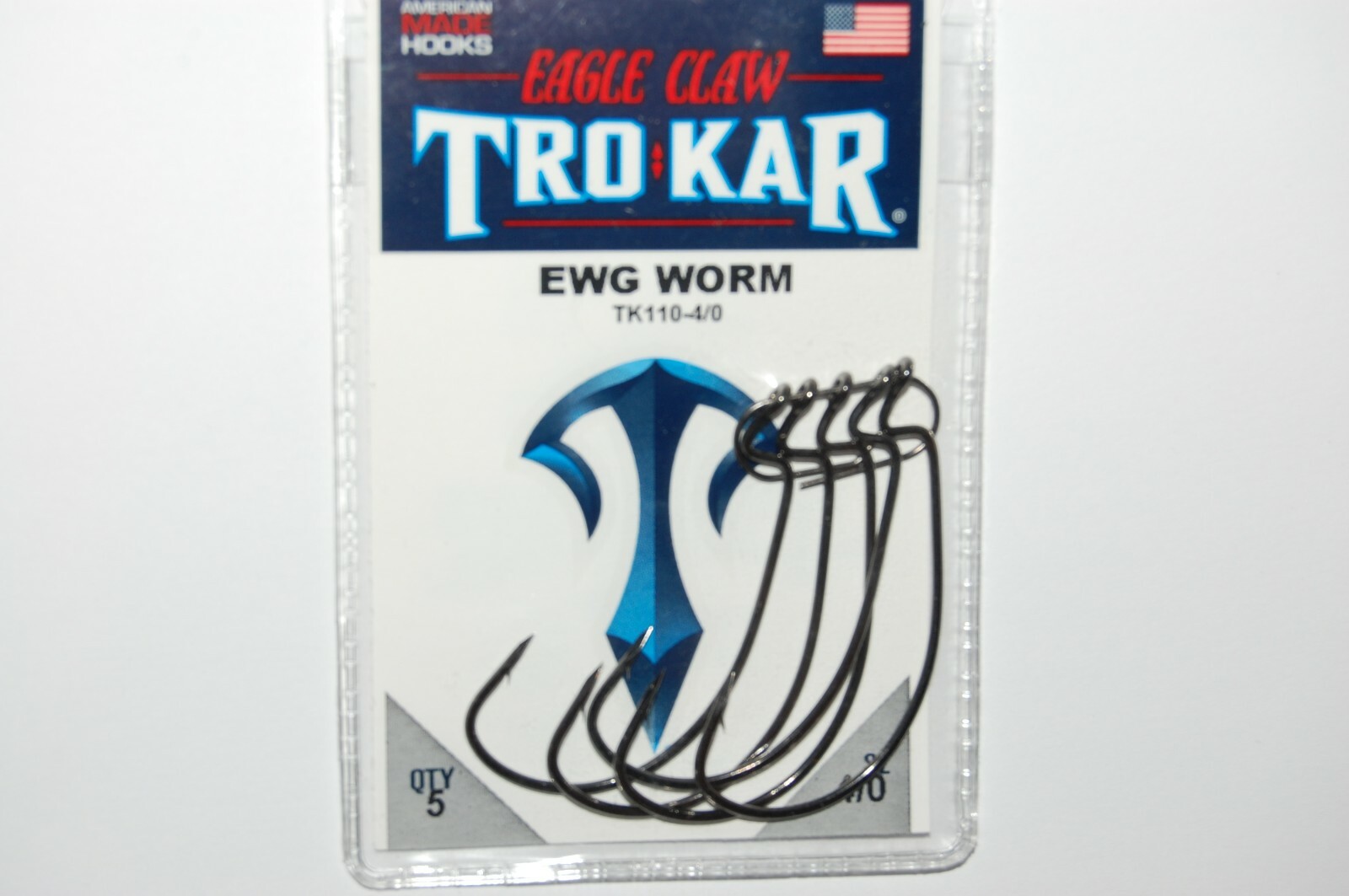 lazer tro kar trokar ewg worm extra wide gap hook tk110-4/0 senko 4/0 ...