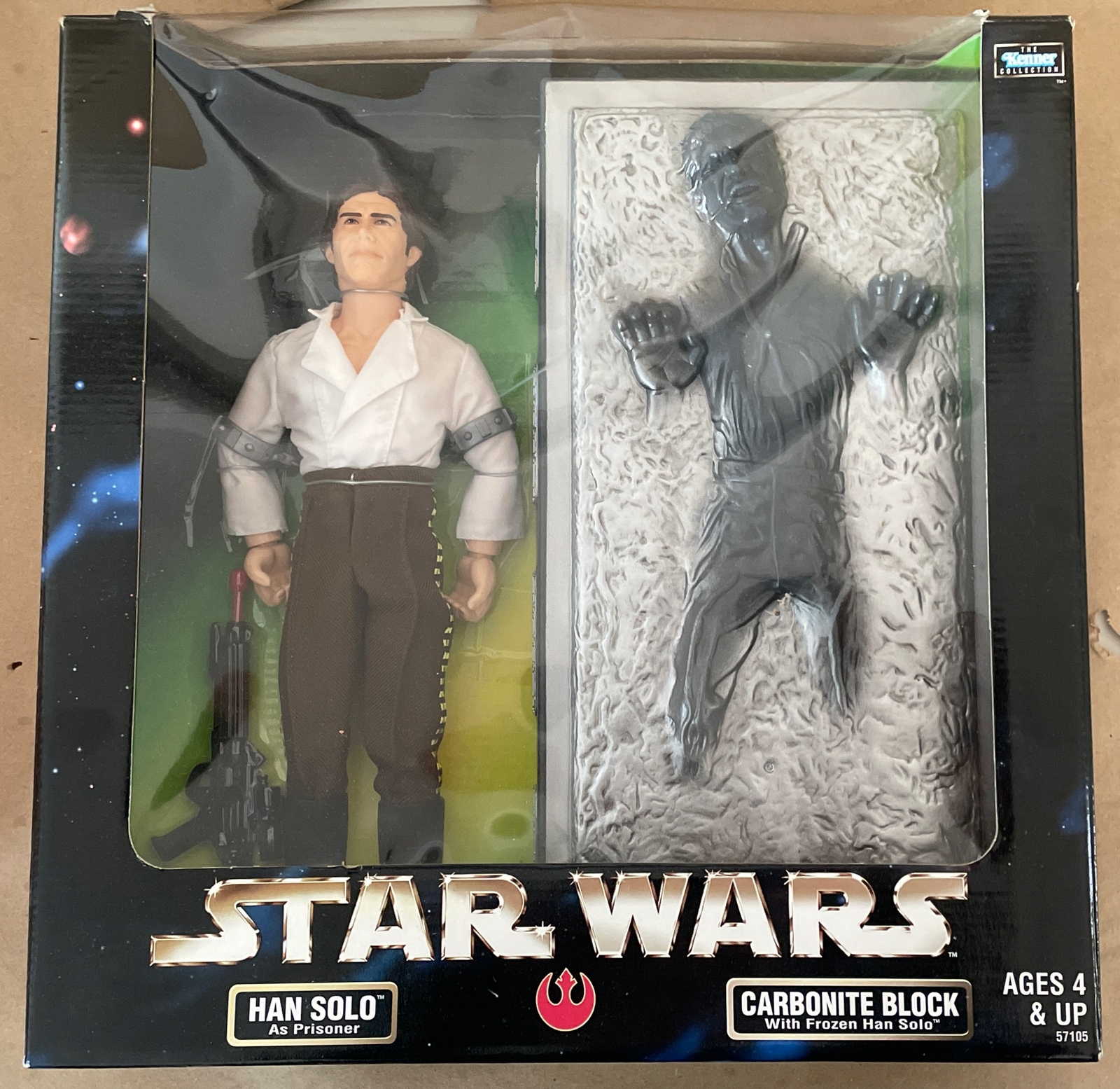 Star Wars action collection Han Solo & Carbonite Block, NOS | eBay